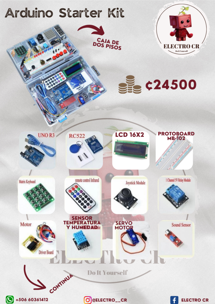 Arduino Starter Kit - Electro CR